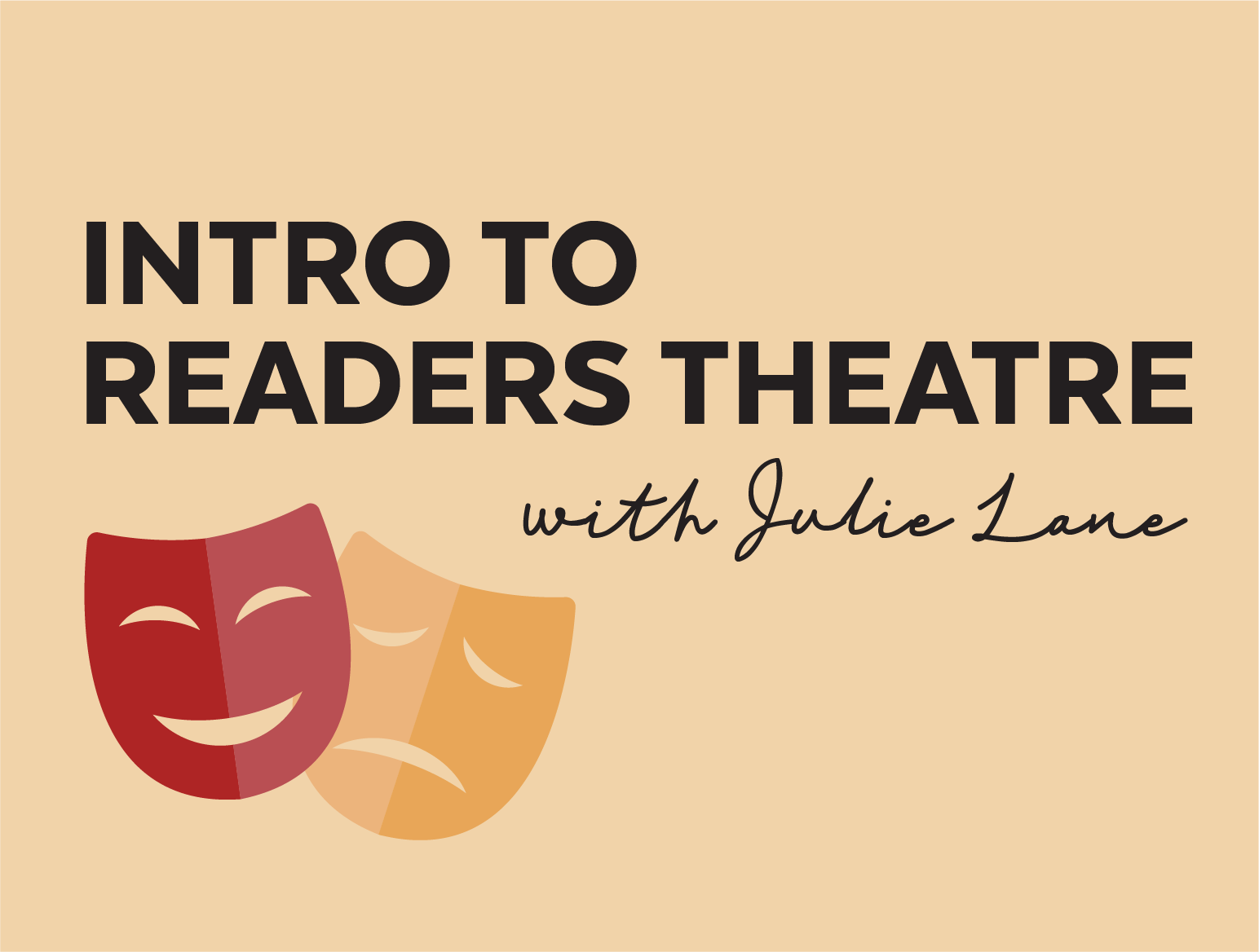 Intro to Readers Theatre with Julie Lane | Marathon Center for the ...